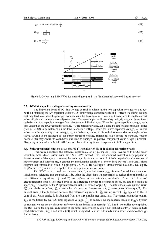 DC-link voltage balancing and control of qZ-source inverter fed induction motor drive | PDF ...