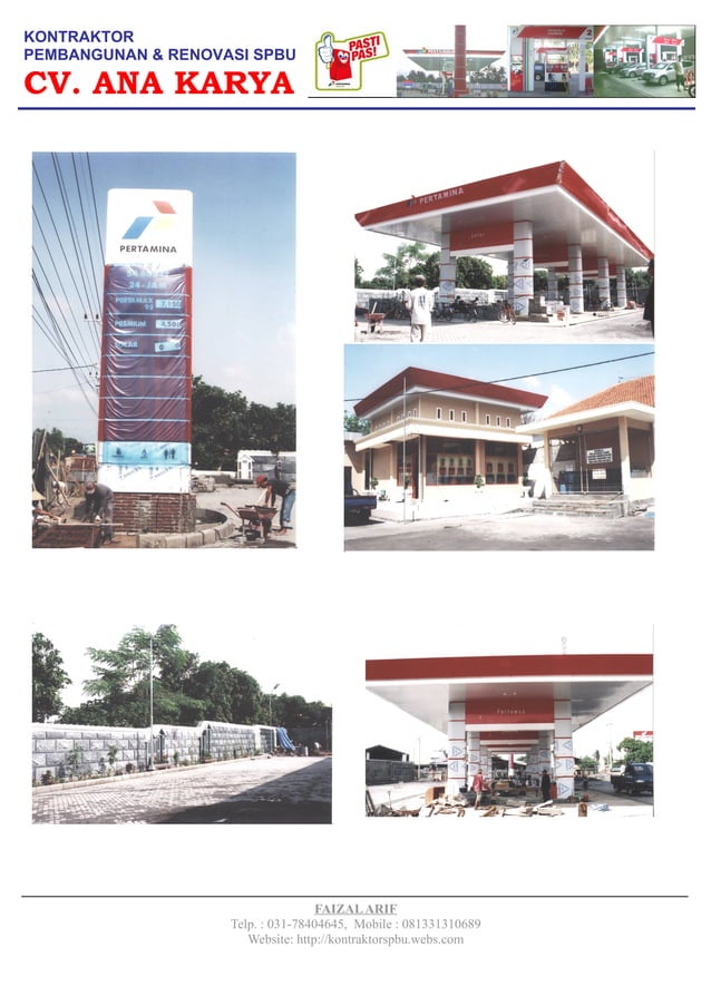 16319847 proposal-pembangunan-spbu-pertamina | PDF