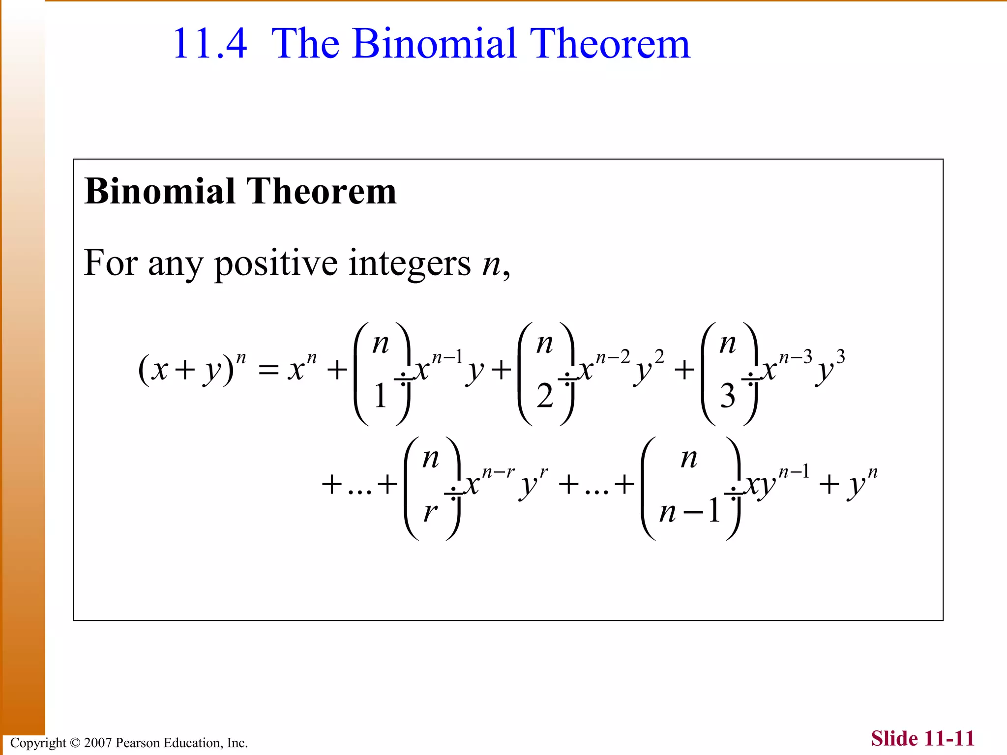 1632 the binomial theorem-02 | PPT