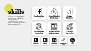 Contoh Portofolio Digital Marketing Ario Bimo Novianto | PDF