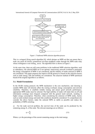Improved MPR Selection Algorithm-Based WS-OLSR Routing Protocol | PDF