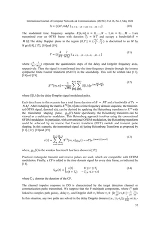 An Hybrid Framework OTFS-OFDM Based on Mobile Speed Estimation | PDF