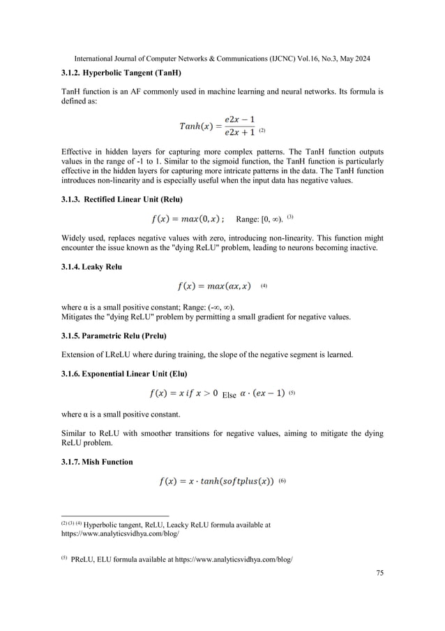 Optimizing CNN-BiGRU Performance: Mish Activation and Comparative Analysis | PDF