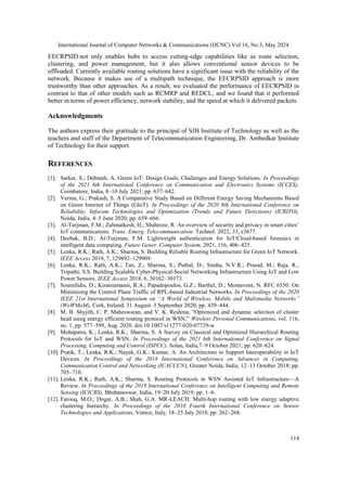 EECRPSID: Energy-Efficient Cluster-Based Routing Protocol with a Secure Intrusion Detection for ...