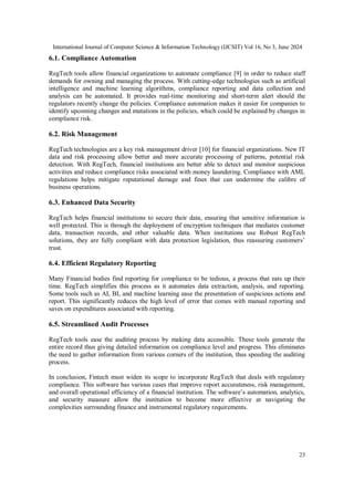 Streamlining Compliance and Risk Management with RegTech Solutions | PDF