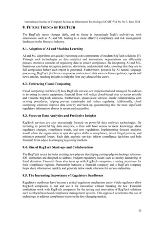 Streamlining Compliance and Risk Management with RegTech Solutions | PDF