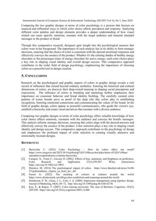 Psychological and Graphic Aspects of Colors: Influence and Application ...
