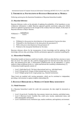 Exploring Bayesian Hierarchical Models for Multi-Level Credit Risk Assessment: Detailed Insights ...