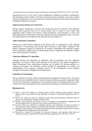 Revolutionizing System Operation and Maintenance in the Automobile ...