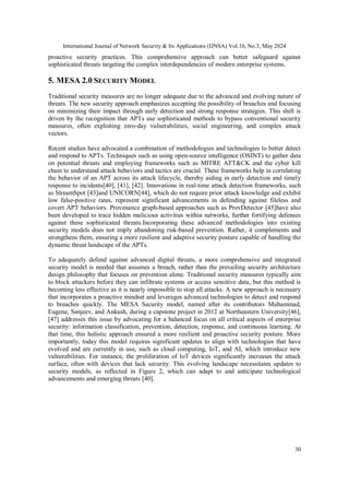 THE MESA SECURITY MODEL 2.0: A DYNAMIC FRAMEWORK FOR MITIGATING STEALTH ...