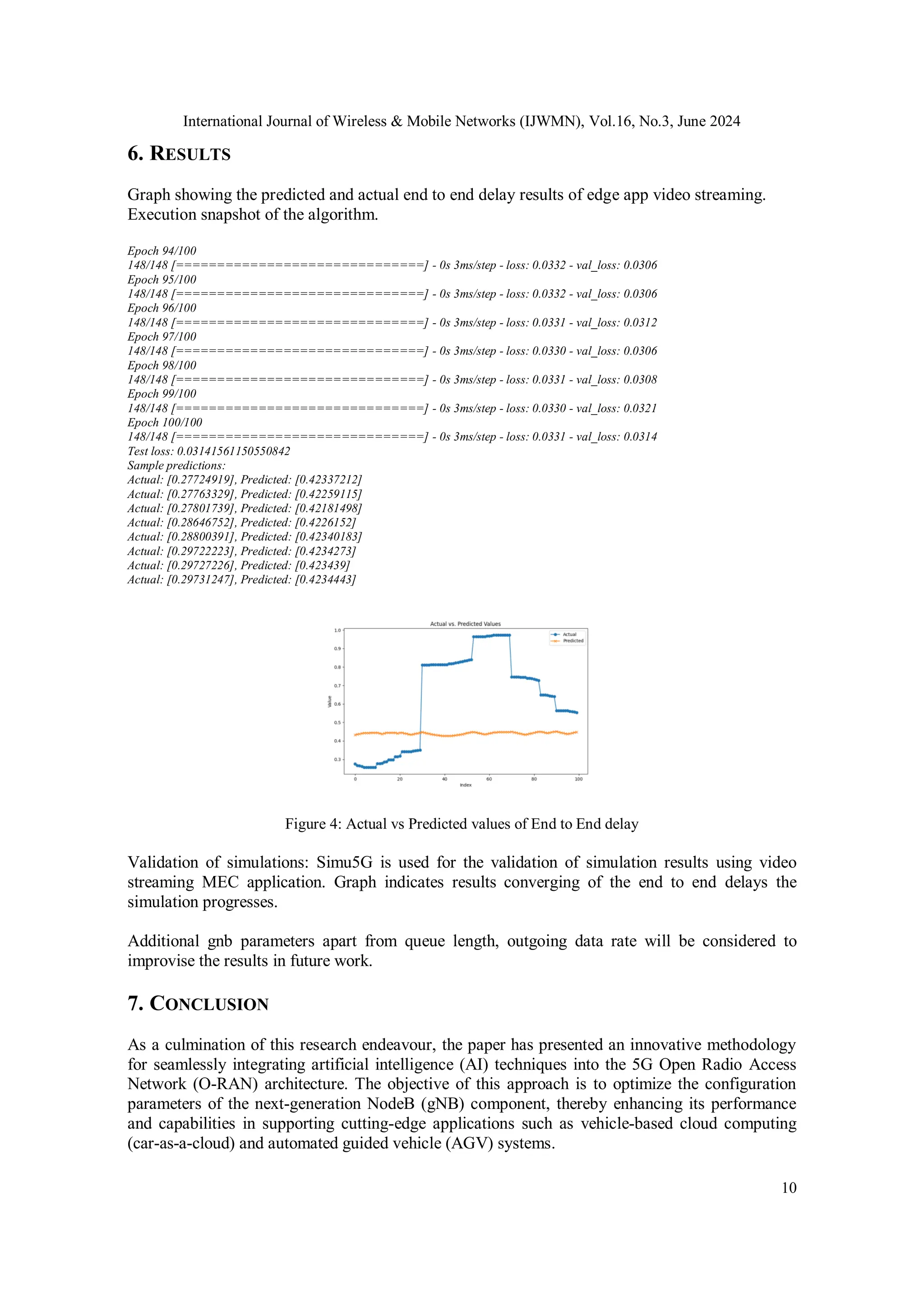 Modified O-RAN 5G Edge Reference Architecture using RNN | PDF