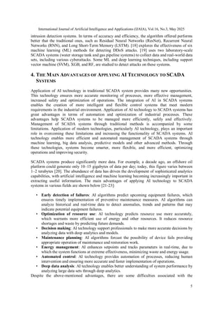 THE ROLE OF ARTIFICIAL INTELLIGENCE IN ENSURING THE CYBER SECURITY OF SCADA SYSTEMS | PDF