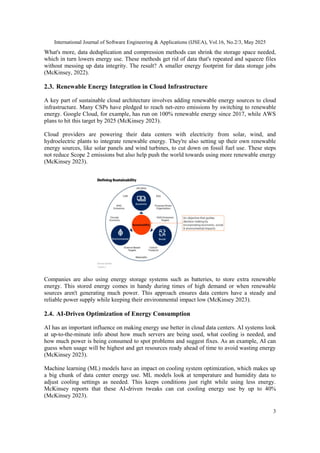 GREEN AND SUSTAINABLE CLOUD COMPUTING: STRATEGIES FOR CARBON FOOTPRINT REDUCTION AND ENERGY ...