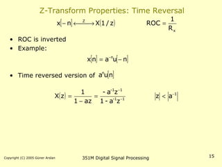 1633 the inverse z-transform | PPT
