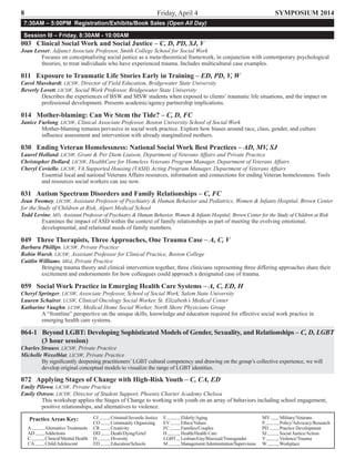 Symposiium 14 Registration Book | PDF