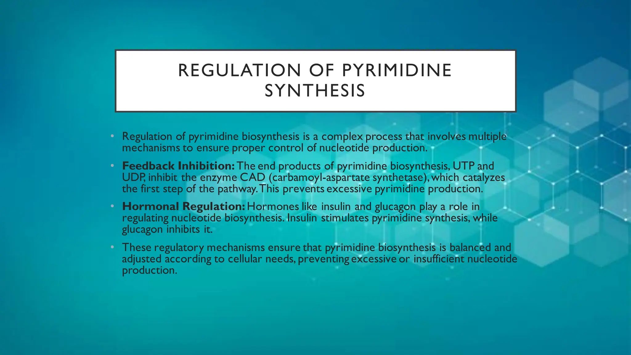 1634-biochem (2) biossynthesis of pyrimidine | PDF | Chemistry | Science