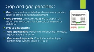 Computing optimal alignment between proteins sequence | PPT