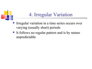 1634 time series and trend analysis | PPT | Business Accounting ...