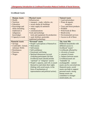 introduction-to-livelihood-framework | PDF