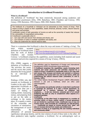 introduction-to-livelihood-framework | PDF