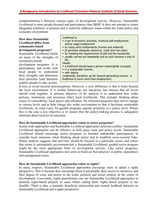 introduction-to-livelihood-framework | PDF