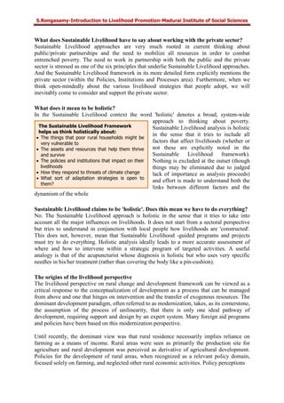 introduction-to-livelihood-framework | PDF