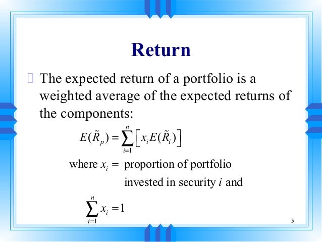 1635 variance portfolio