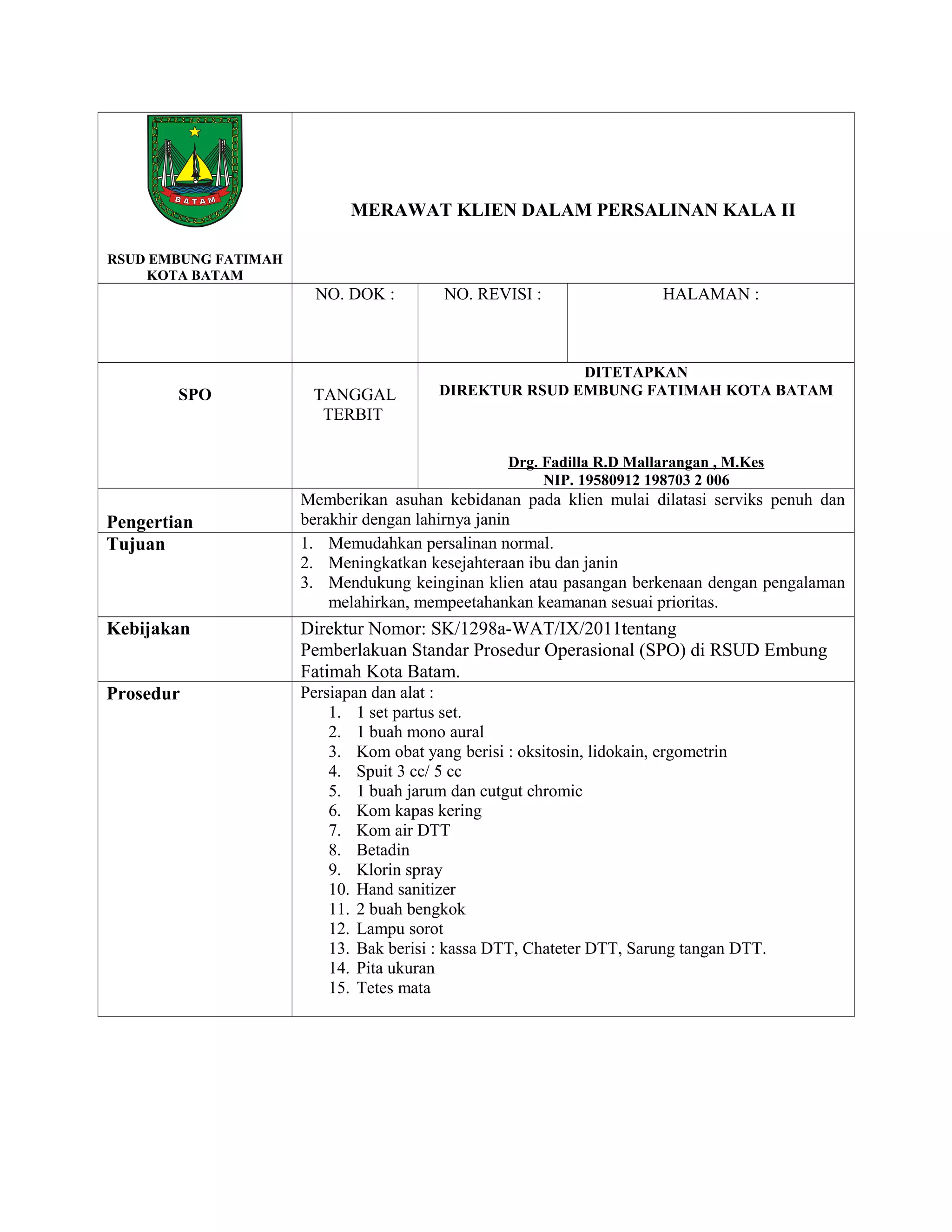 163531689 spo-persalinan-kala-ii | DOC