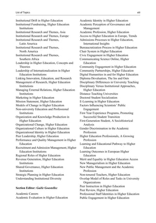 Encyclopedia Of International Higher Education Systems And Institutions ...