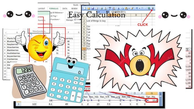 ADVANTAGE AND DISADVANTAGE OF USING EXCEL | PPSX | Technology & Computing