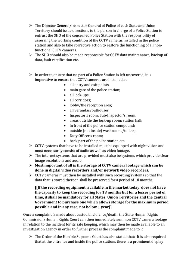 cctv in police stations | PDF