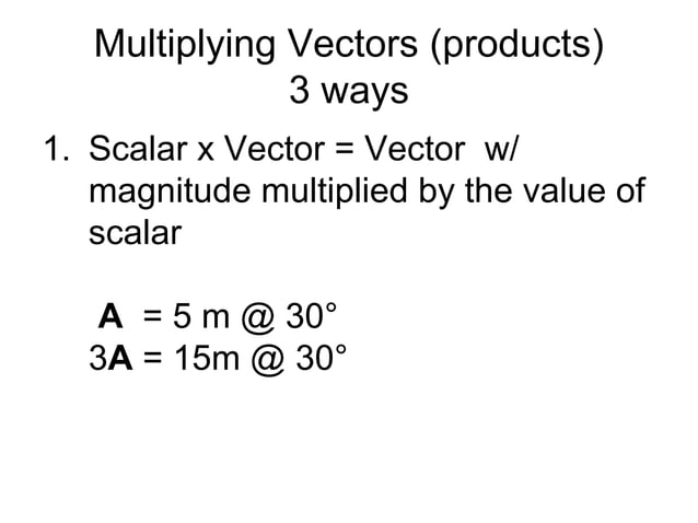1637 vector mathematics ap | PPT | Free Download