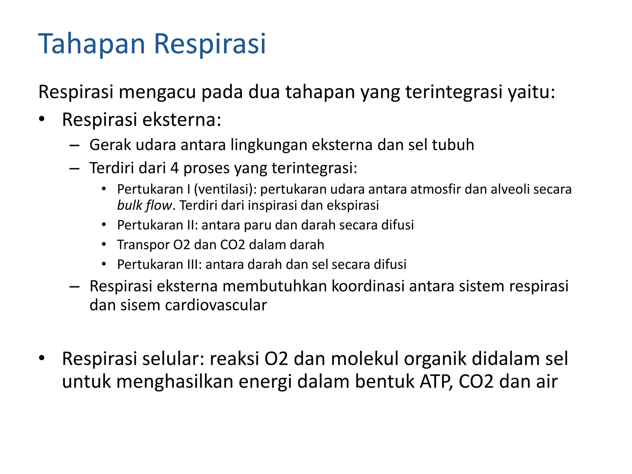 Sistem-Respirasi for medical student and paractice | PDF