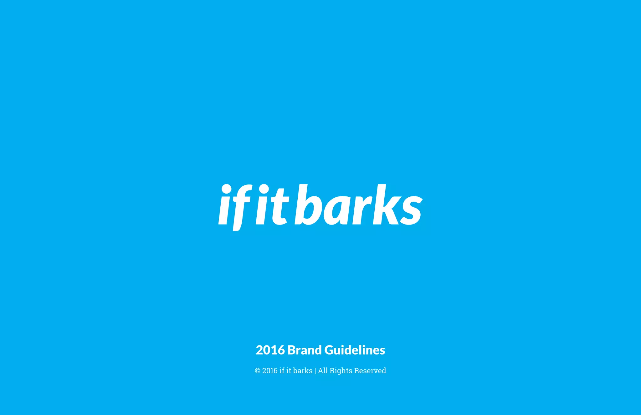 IfItBarks-LogoGuidelines | PPT