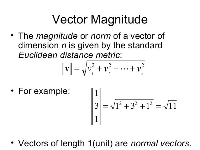 1638 vector quantities