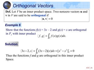 1639 vector-linear algebra | PPT