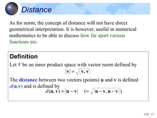 1639 vector-linear algebra | PPT