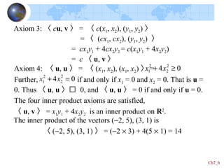 1639 vector-linear algebra | PPT