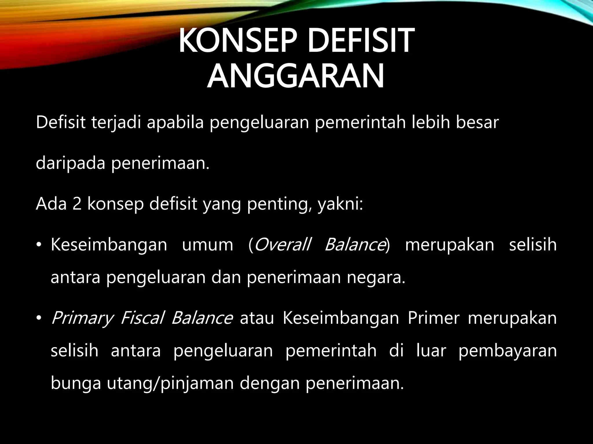 Kebijakan moneter, kebijakan fiskal dan hutang luar negeri | PPT
