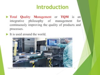 Total Quality Management , Industrial Pharmacy- II , B. Pharmacy VII ...