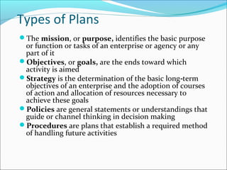 Planning and its Theories | PPT