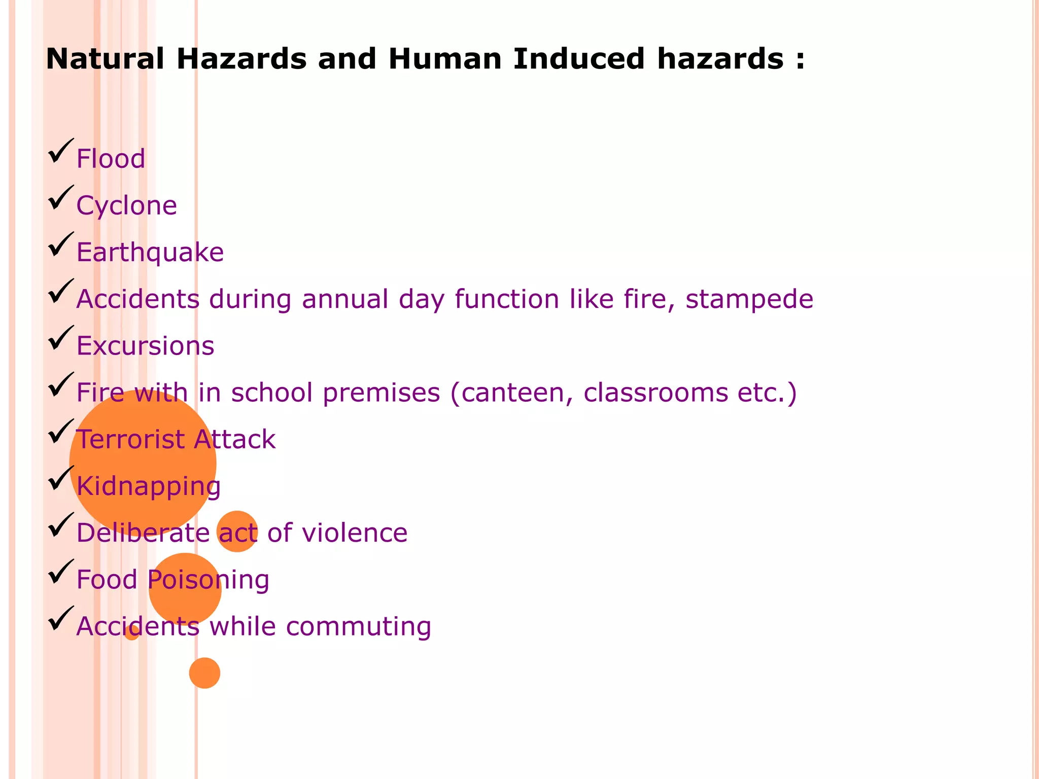 Are you prepared, tips for safety in schools- Disaster Management | PDF