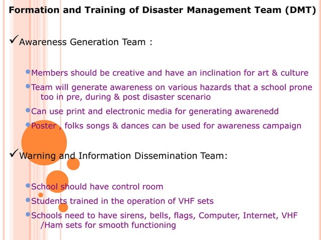 Are you prepared, tips for safety in schools- Disaster Management | PPT