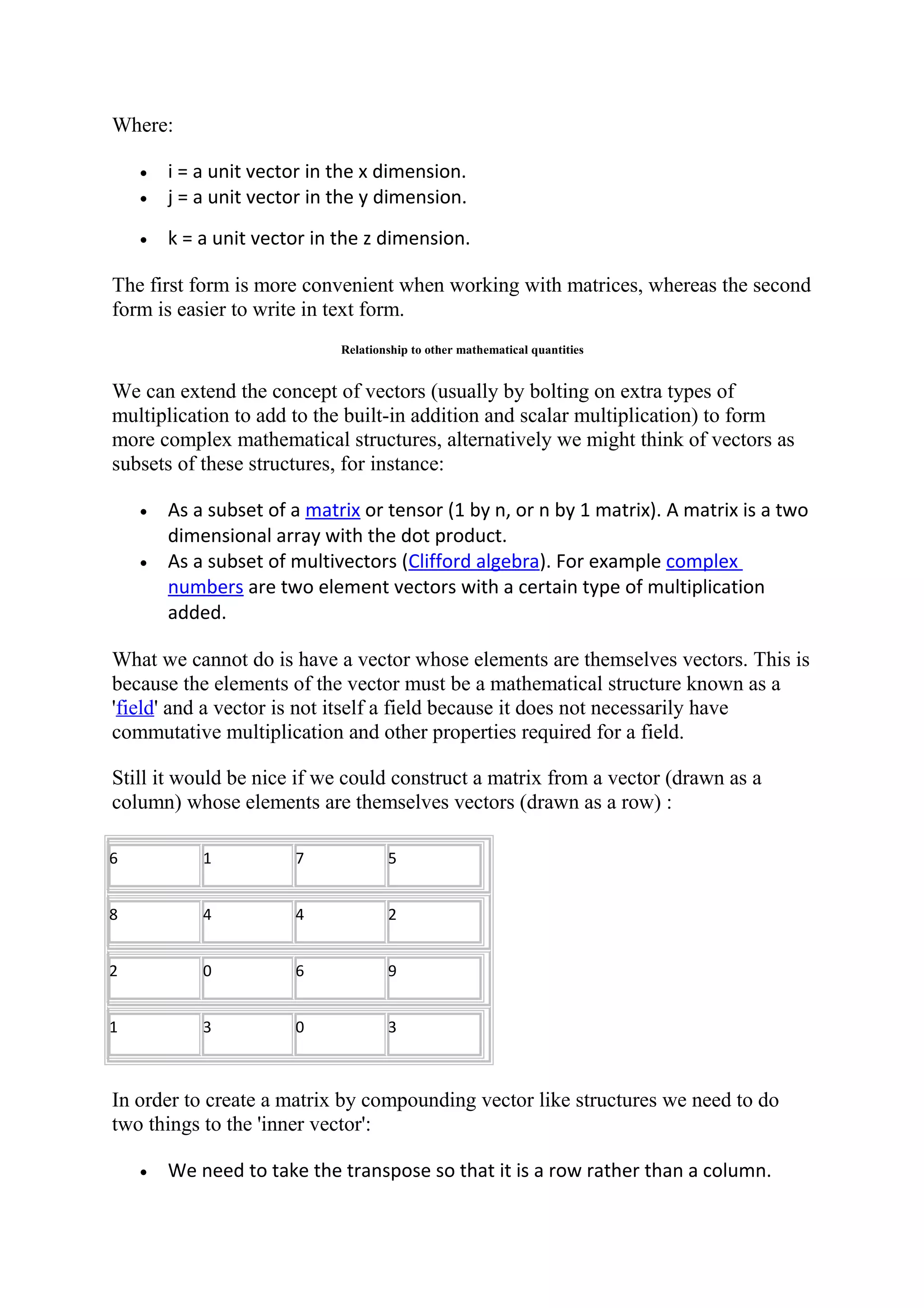 1640 vector-maths | DOC