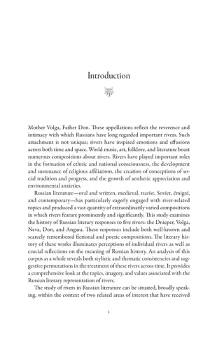 Rivers In Russian Literature Margaret Ziolkowski | PDF