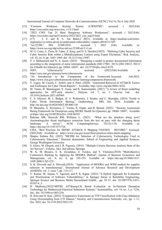 Enhancing Cybersecurity Defenses: A Multicriteria Decision-Making ...