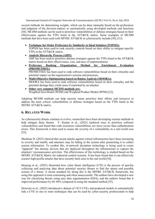 Enhancing Cybersecurity Defenses: A Multicriteria Decision-Making ...