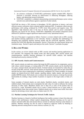 Enhancing IoT Routing Security and Efficiency: Towards AI-Enabled RPL Protocol | PDF