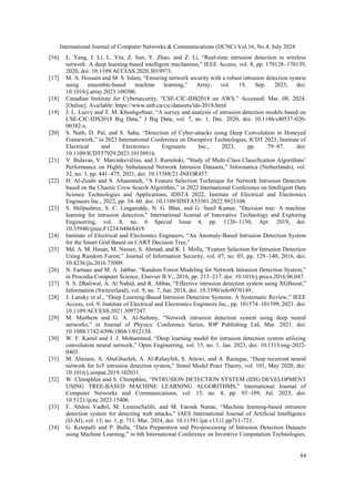 Extending Network Intrusion Detection with Enhanced Particle Swarm Optimization Techniques | PDF