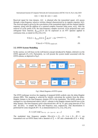 Real Time Parameter Estimation for Adaptive OFDM/OTFS Selection | PDF
